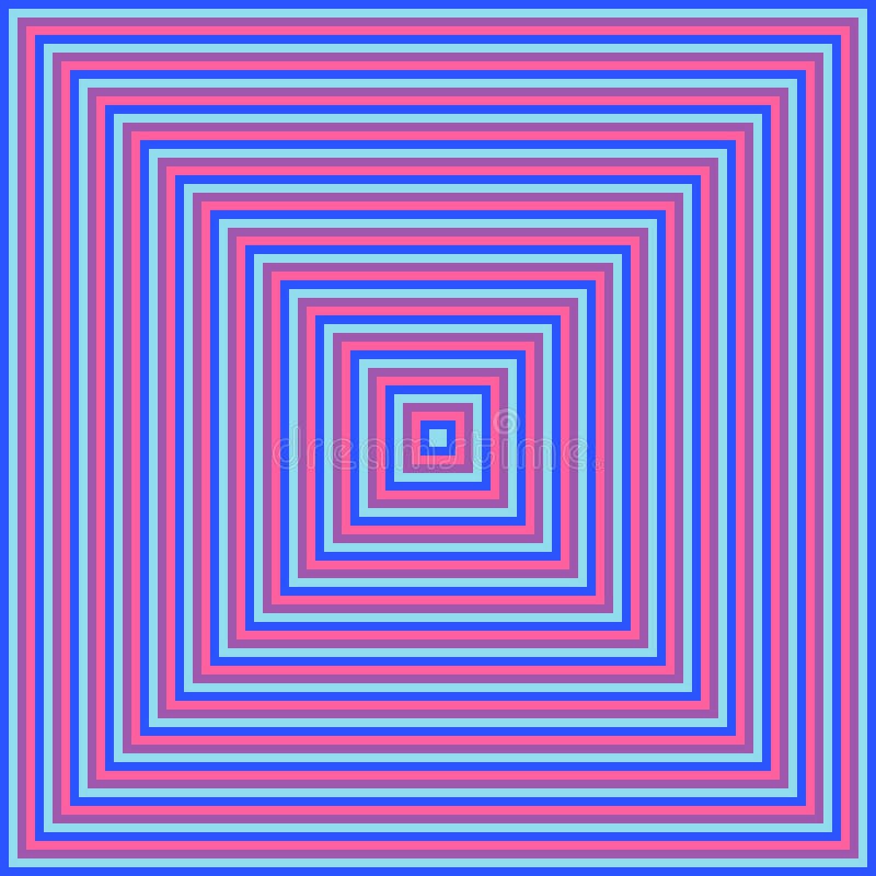 Visual Effect Created by Neon Purple, Pink, Royal and Aqua Blue Squares ...