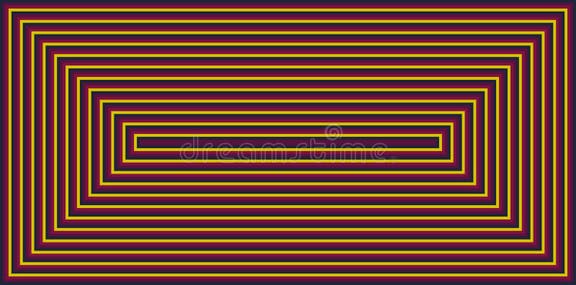 Visual Effect Created by Rectangles Getting Progressively Smaller Stock ...