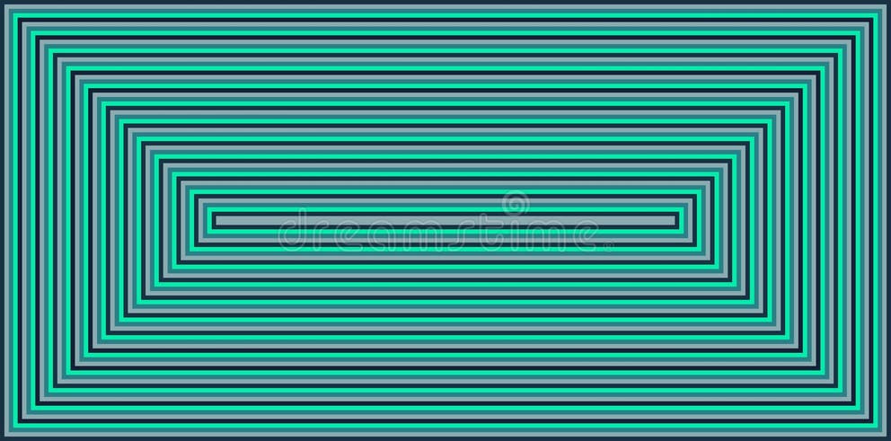 Visual Effect Created by Rectangles Getting Progressively Smaller Stock ...