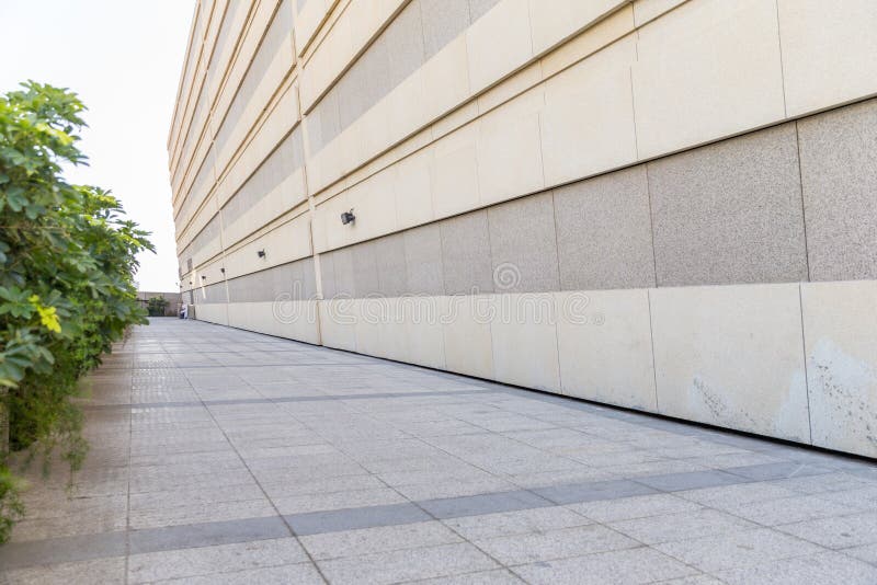 Outdoor Marble Wall and Ground Editorial Photo - Image of extending ...