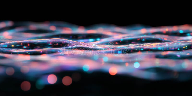 Visual Effects of Overlapping and Isolated Bokeh with Shimmering Light ...