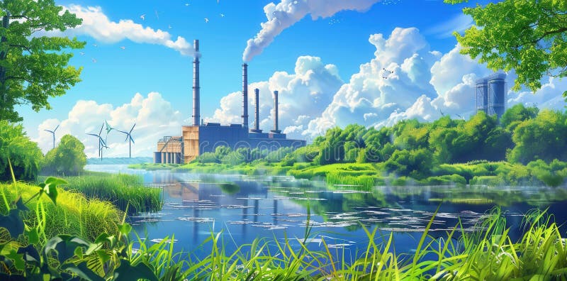 A Visual Exploration of Environmental Health. Realistic Illustrations ...