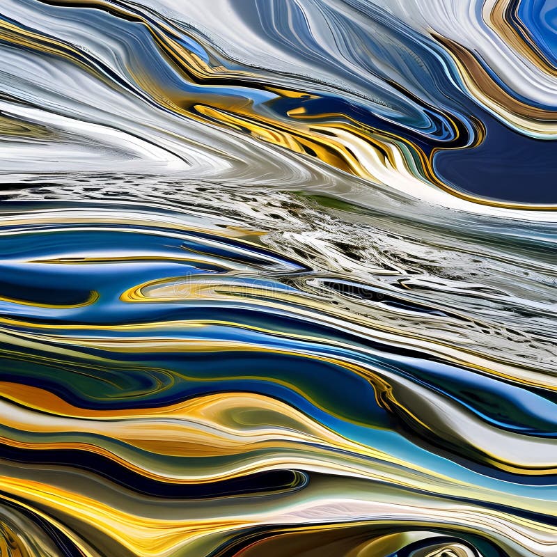 A Visual Exploration of Fluidity and Liquidity, with Flowing Forms ...