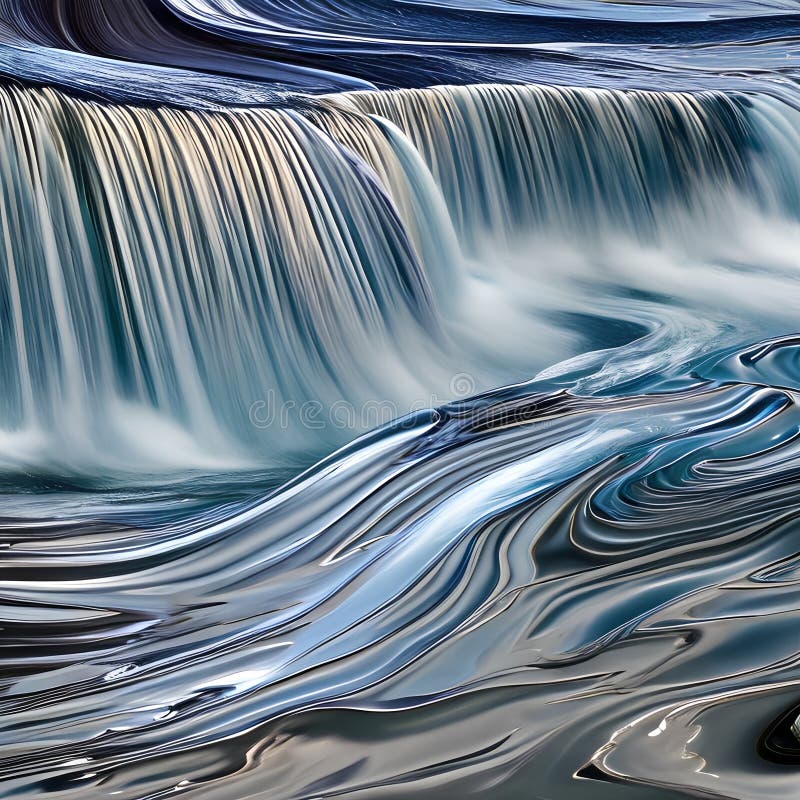 A Visual Exploration of Fluidity and Liquidity, with Flowing Forms ...