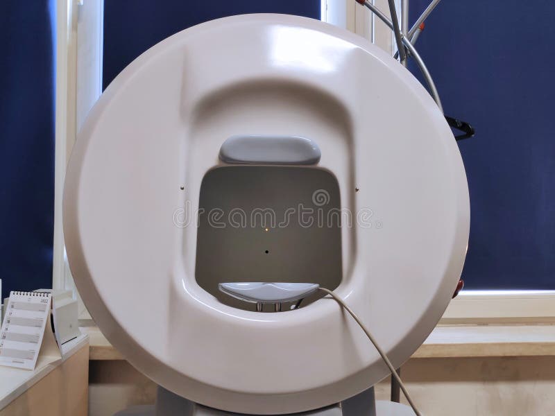 Visual Field Test Perimeter Stock Photo - Image of visual, perimeter ...