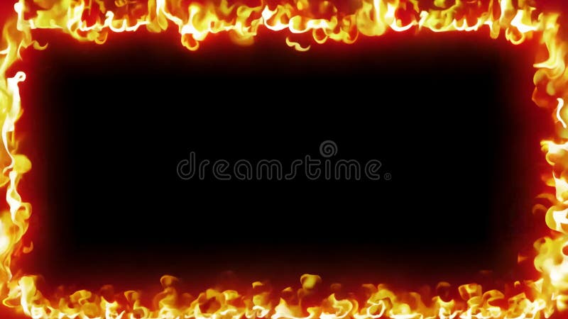 Realistic Fire Frames Generating Dynamic Burning Border with ...