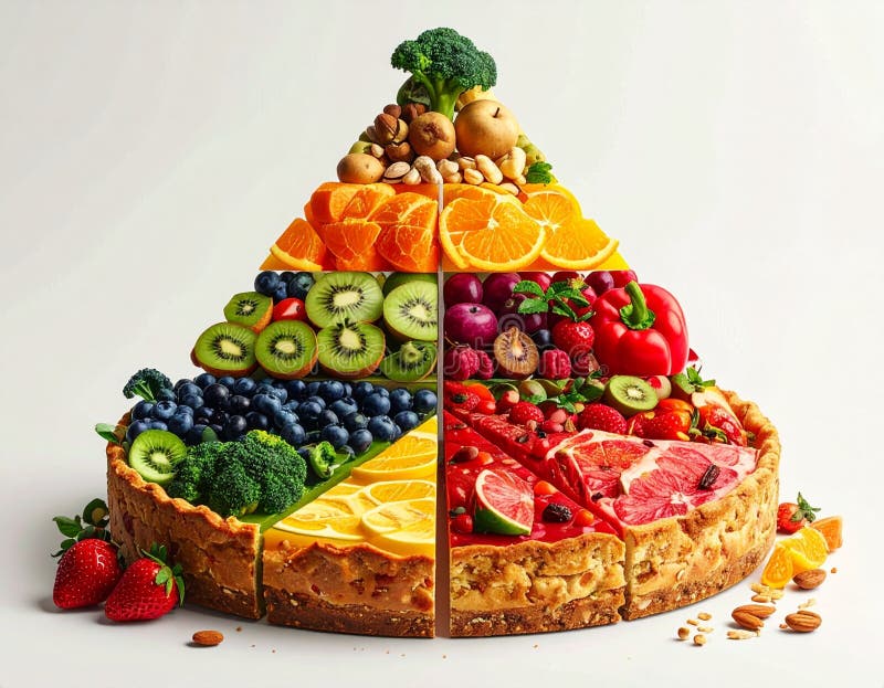 Food Pie Chart Illustration Stock Illustrations – 824 Food Pie Chart ...