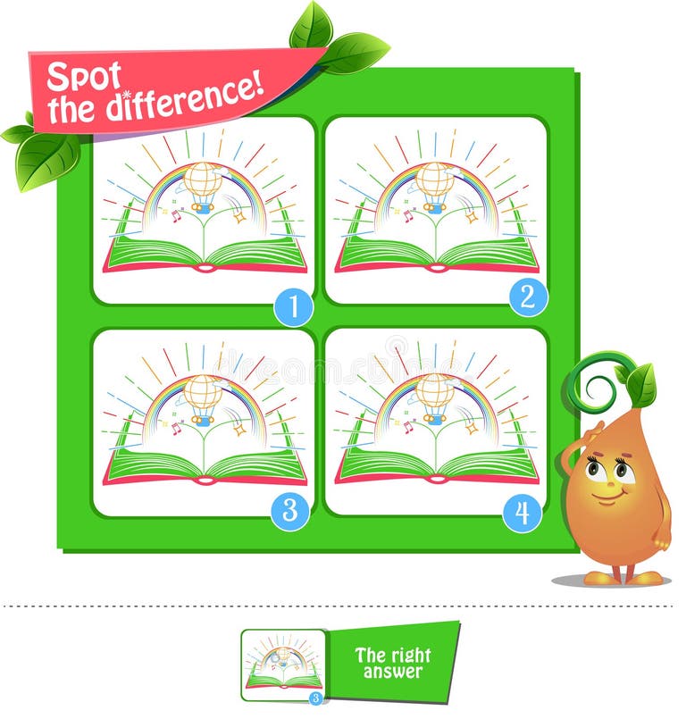 Spot Difference Worksheets Kids Stock Photos - Free & Royalty-Free ...