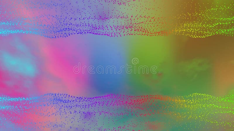Visual Grid in Colorful Gradient Background Pattern Stock Footage ...