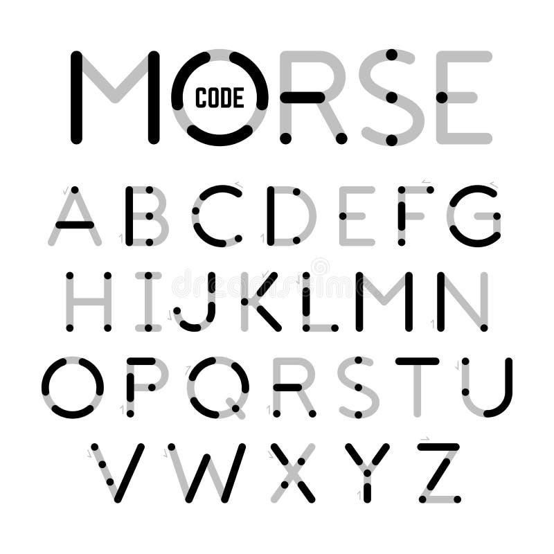 Morse code stock vector. Illustration of abstract, radio - 35349284 Morse code stock vector. Illustration of abstract, radio - 35349284