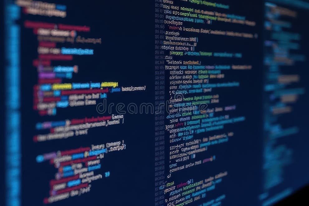 Visual Guide To JavaScript Coding Stock Illustration - Illustration of ...