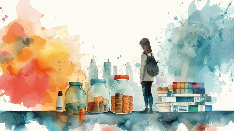 A Visual Guide To Understanding and Managing Debt Stock Illustration ... A Visual Guide To Understanding and Managing Debt Stock Illustration ...