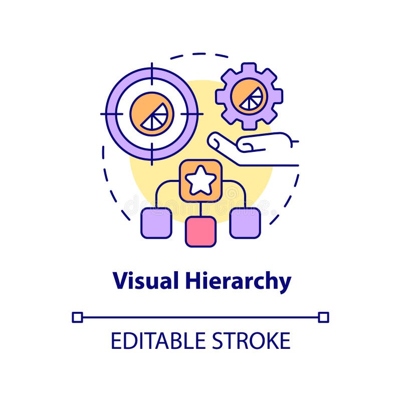 Visual Hierarchy in UX Loop Concept Icon Stock Vector - Illustration of ... Visual Hierarchy in UX Loop Concept Icon Stock Vector - Illustration of ...