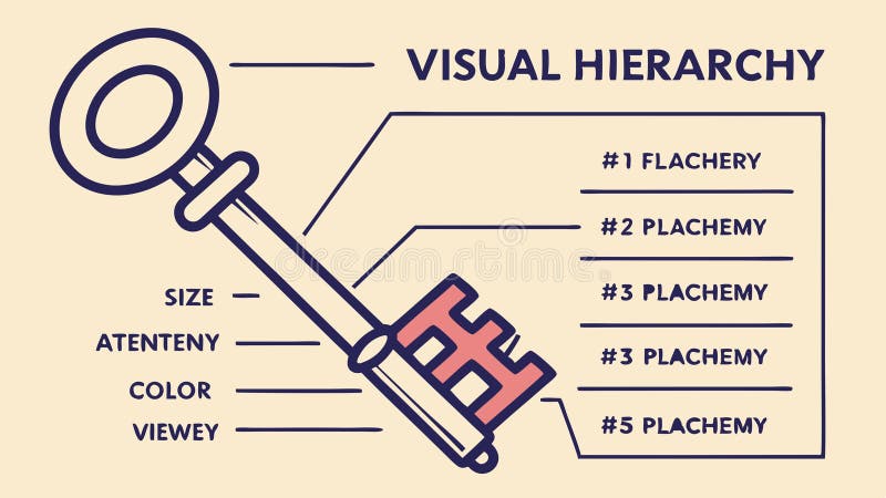 Visual Hierarchy for Effective Information Organization, Vector Design ...