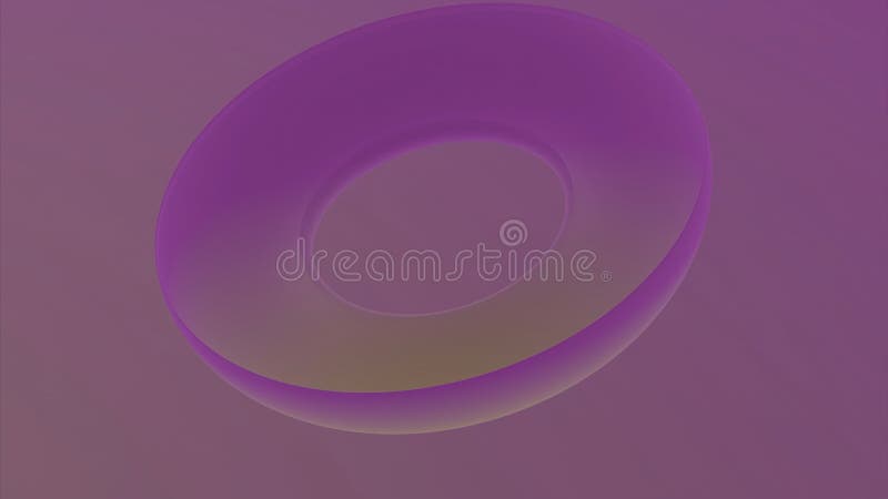 Visual Illusion with Circle. Design. Looped Animation of Spinning 3d ...
