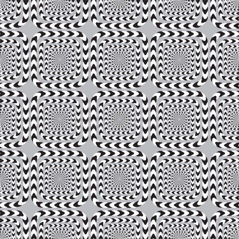 Visual Illusion of Rotation. Design Element Stock Vector - Illustration ...