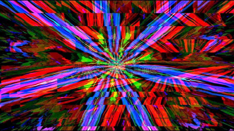 Abstract Moving Fluid. Visual Illusions, Moving Waves Stock Footage ...