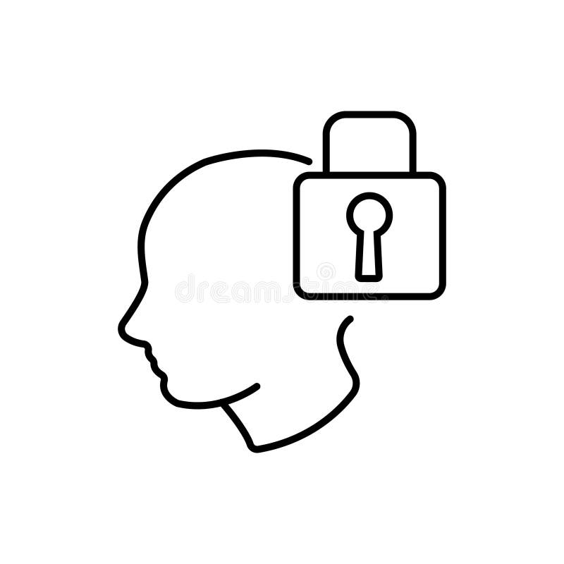 A Symbolic Representation of Mental Security and Privacy with a Lock on ...