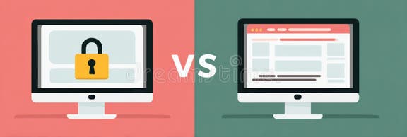Comparison of Secure and Insecure Websites Highlighting Key Differences ...