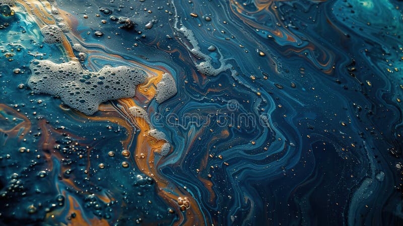 Visual Impact: Abstract Patterns Symbolizing Environmental Problems on ...