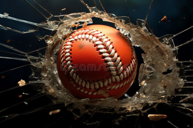 Baseball Broken Glass Stock Illustrations – 204 Baseball Broken Glass ...