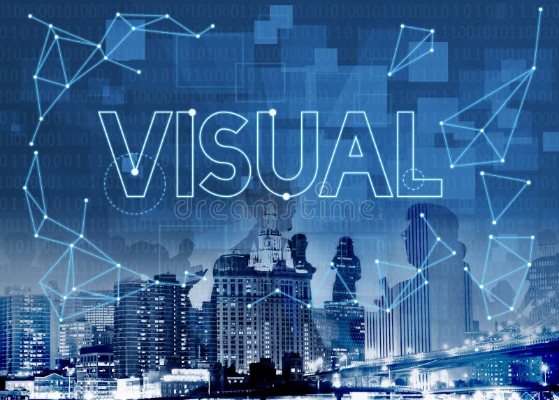 Visual Innovation Creative Thinking Visibility Concept Stock Photo ...
