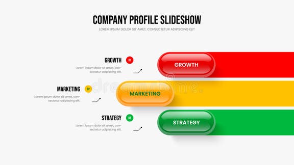 Visual Insight 3 Step Diagram Frame Layout Stock Vector - Illustration ...