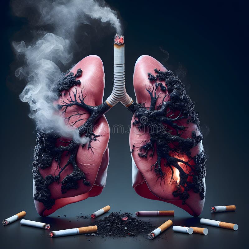 Visual Interpretation of Cigarette Smoking Harmful Effects on Human ...