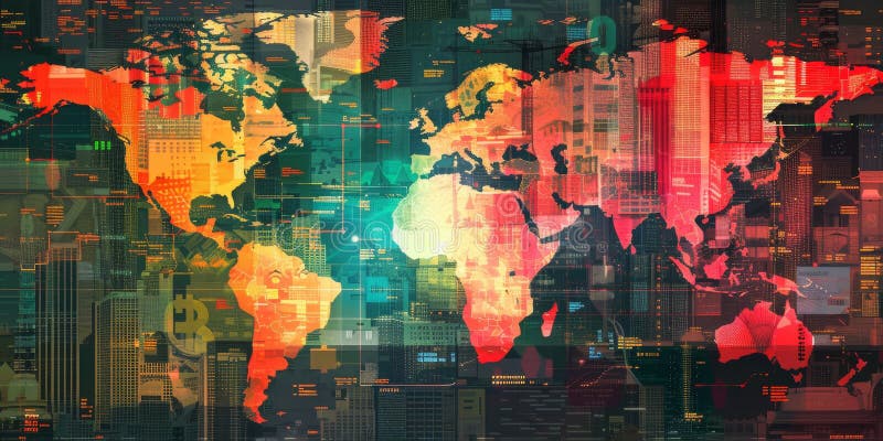 A Visual Interpretation of a Global Currency Exchange Market Stock ...