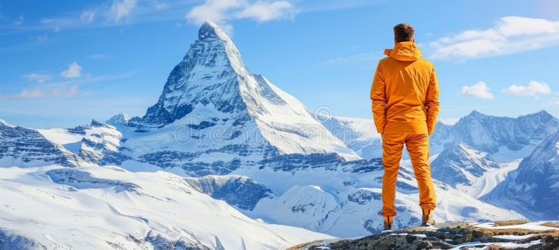 Visual Journey Exploring Mountain Peaks in the Adventurous Lifestyle of ...