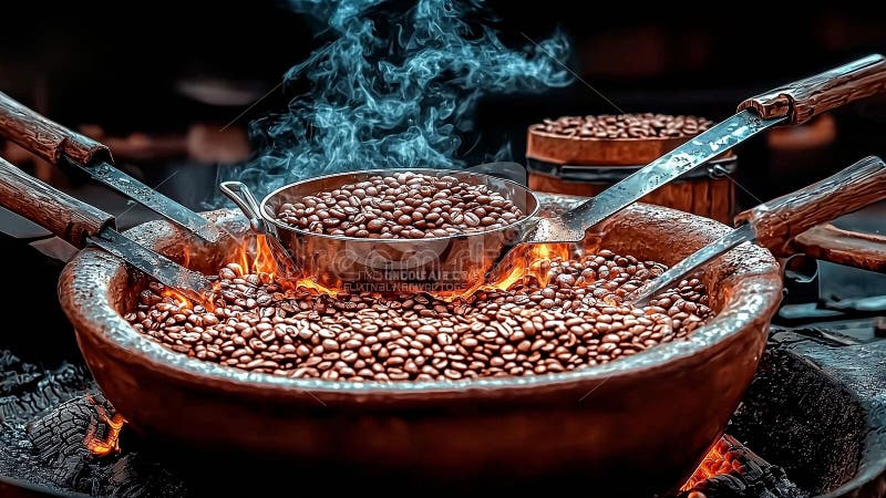 A Visual Journey through the Tea and Coffee Production Process Stock ...