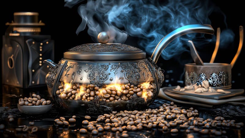 A Visual Journey through the Tea and Coffee Production Process Stock ...