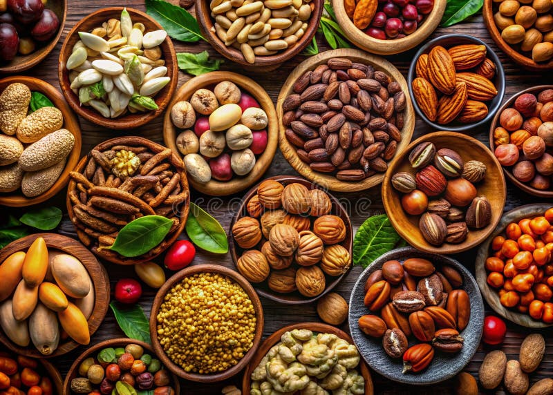 A Visual Journey through the World of Nuts Exploring the Diverse Forms ...