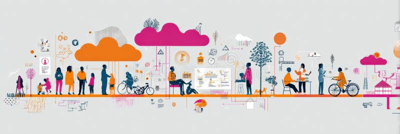 Visual Learning Wall Showcasing Inclusive Storytelling, Diagrams, and ...