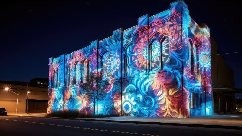 Visual light projection stock illustration. Illustration of light ...