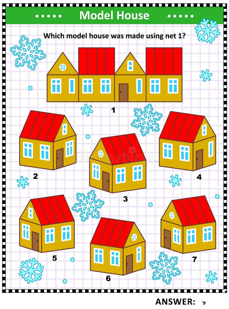 House Model Math Stock Illustrations – 13 House Model Math Stock ...