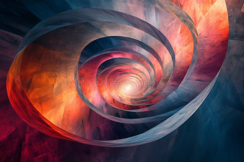 Artistic Abstract Graphics Capturing the Essence of Overcoming ...