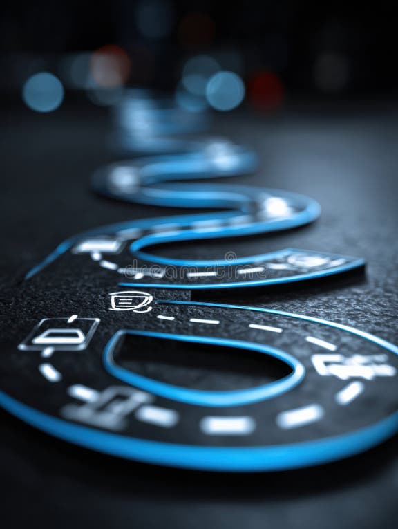 Visual Metaphor Depicting Customer Journey Path in a Creative Road ...