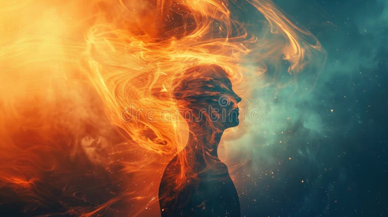 Visual Metaphor for Identity Shift and Inner Reinvention in Human ...