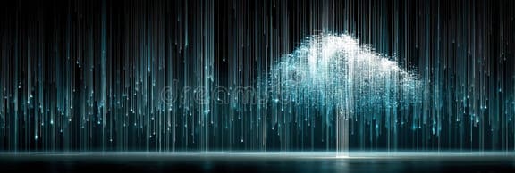 Visual Metaphor Illustrating Artificial Intelligence As a Cloud ...