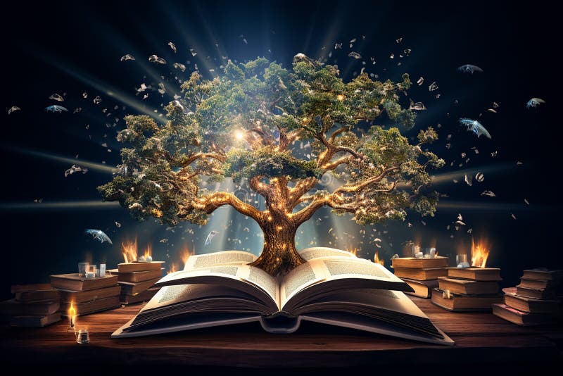 Learning and Knowledge Metaphor Stock Image - Image of symbols ...