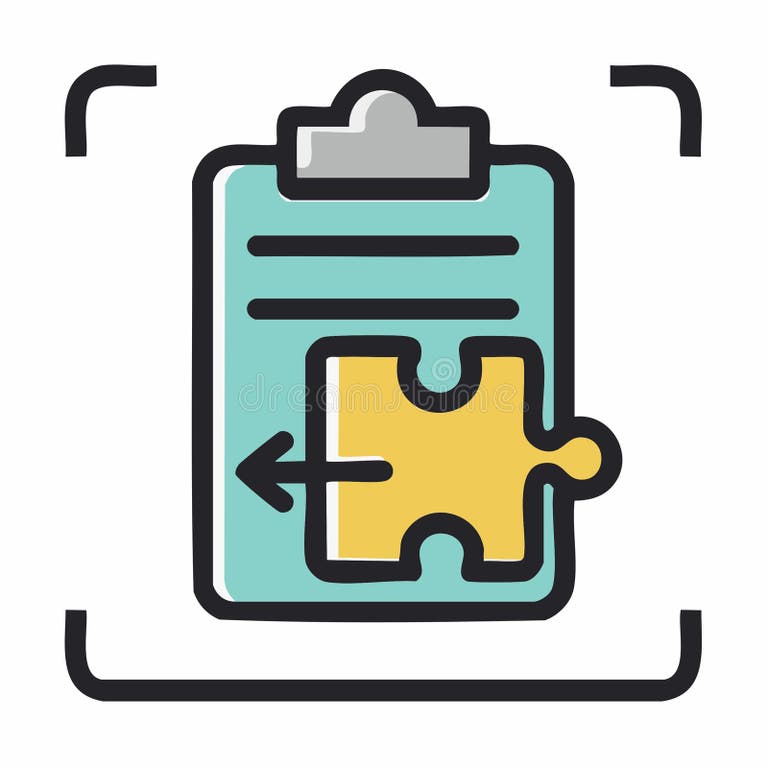 Strategic Planning and Solution Component Icon Stock Photo - Illustration of problemsolving ...