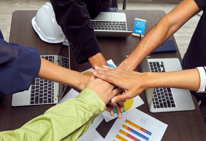 A Visual Metaphor for Teamwork and Equality in the Workplace Join Hands ...