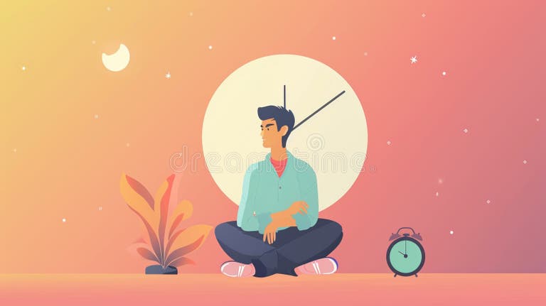 Visual Metaphor for Waiting, Pause in Life and Inner Emotional ...