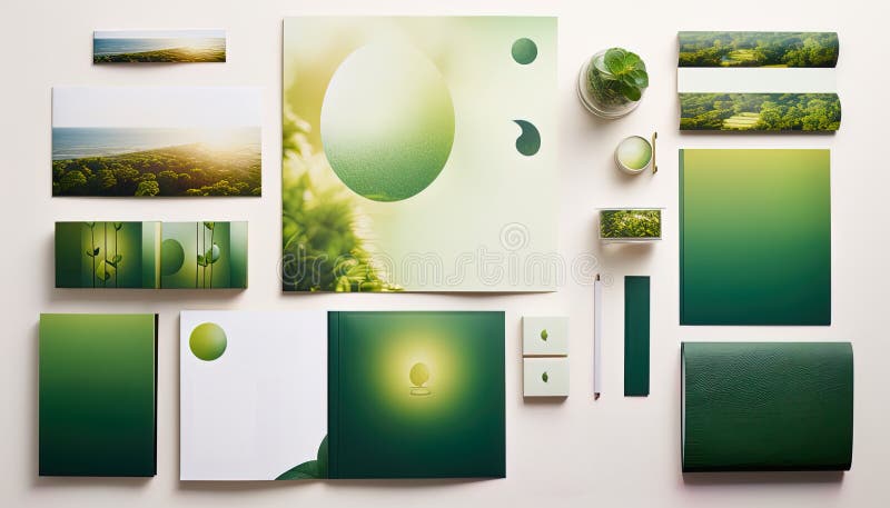 Visual Mock Up that Combines Eco-friendly Elements, Reflecting the ...