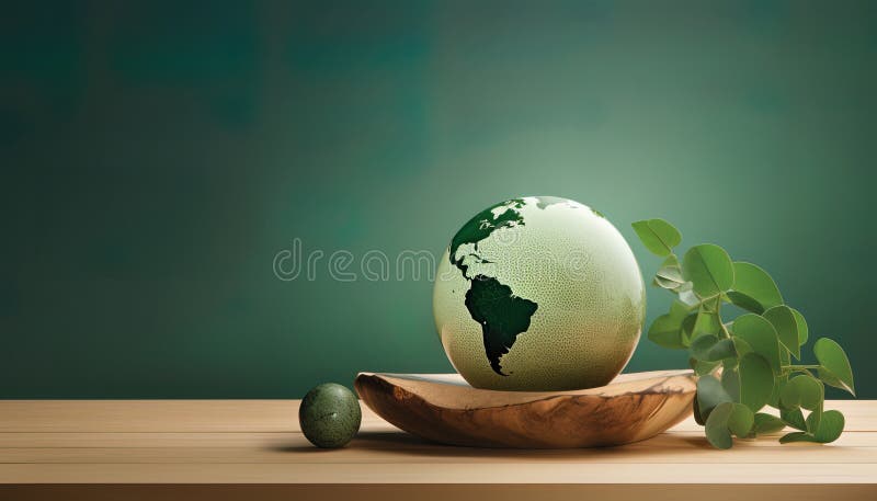 Visual Mock Up that Combines Eco-friendly Elements, Reflecting the ...