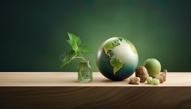 Visual Mock Up that Combines Eco-friendly Elements, Reflecting the ...