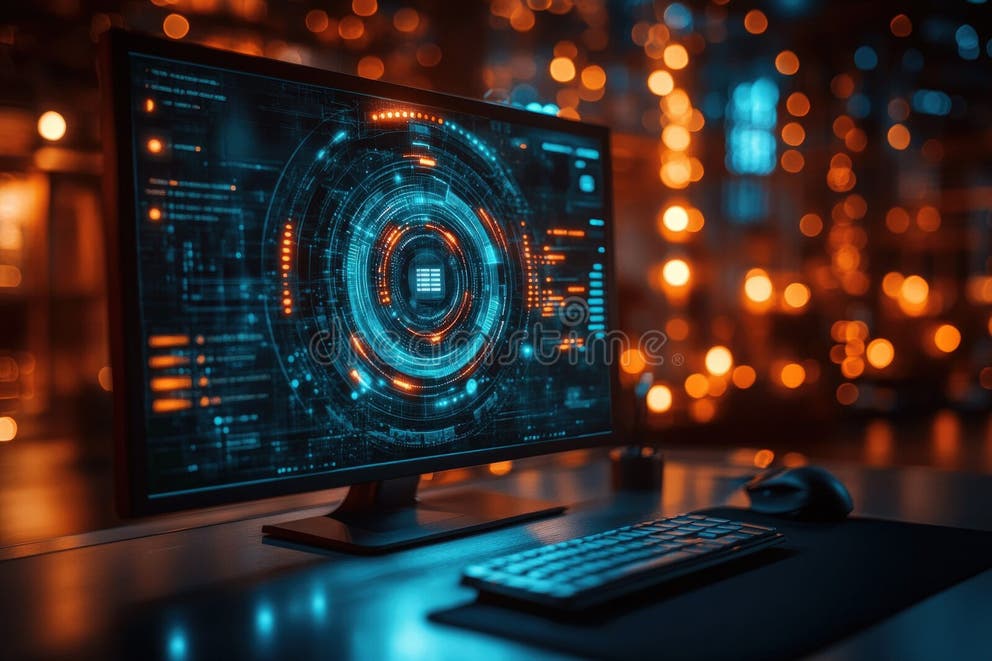 A Visual of a Modern Net Banking Interface Displayed on a Computer ...