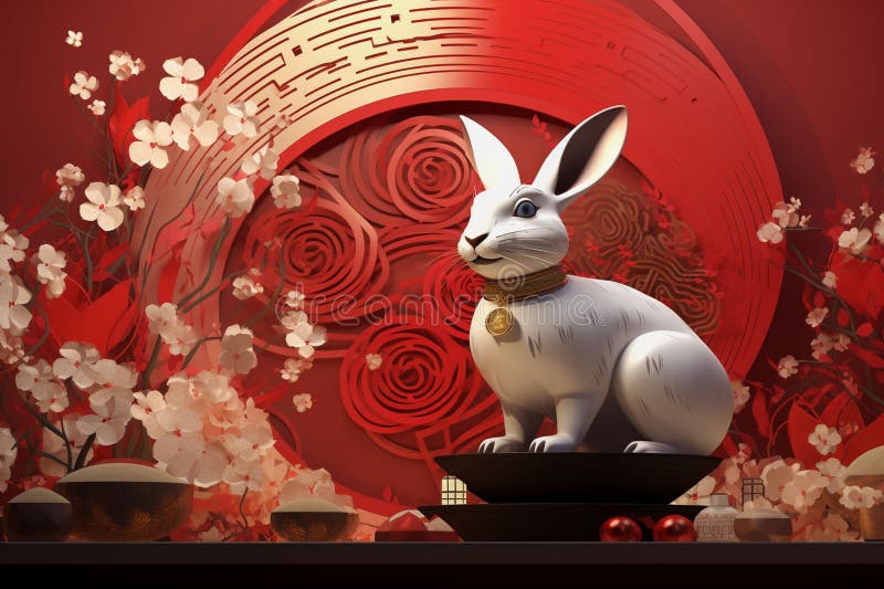 Visual Narratives of a Chinese New Year Stock Illustration ...