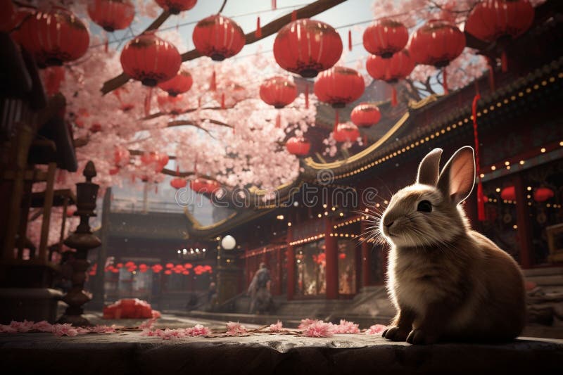 Visual Narratives of a Chinese New Year Stock Illustration ...